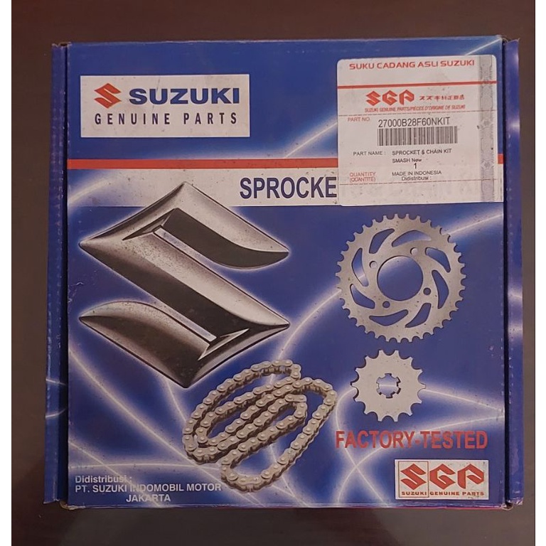 Jual Gear Ger Gir Set Paket Suzuki Smash New Shogun 125 Thunder Satria ...