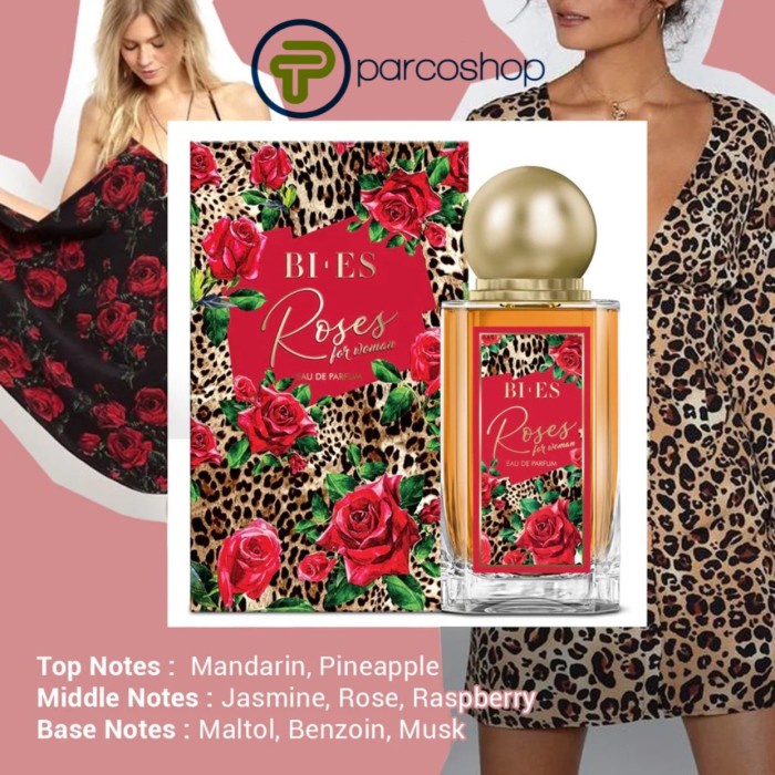 Jual PARFUM ORIGINAL 100% BIES BI ES ROSES FOR WOMEN 100ml EDP BPOM ...