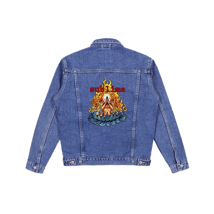 Jual PMP X SUBLIME NEW REALIZATION SKUNK DENIM JACKET | Shopee Indonesia