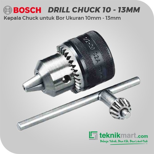 Jual Bosch Drill Chuck / Kepala Chuck Bor 10mm & 13mm (2608571079 ...