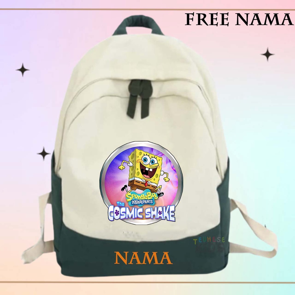 Jual (FREE NAMA) TAS BACKPACK RANSEL ANAK SEKOLAH NOTIF KARAKTER ...