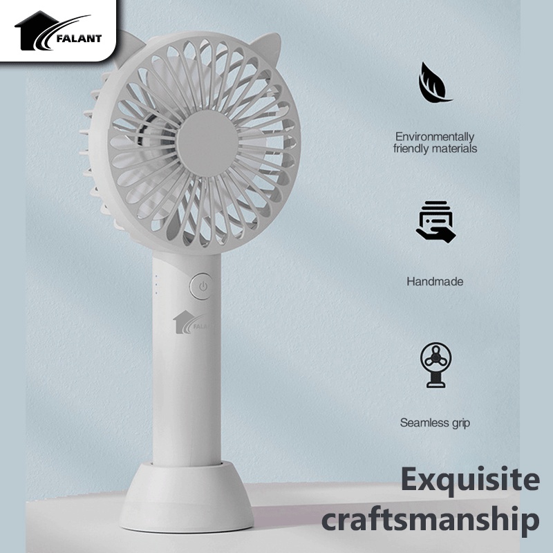 Jual FALANT FLFS01 Kipas Angin Portable Mini USB White | Shopee Indonesia