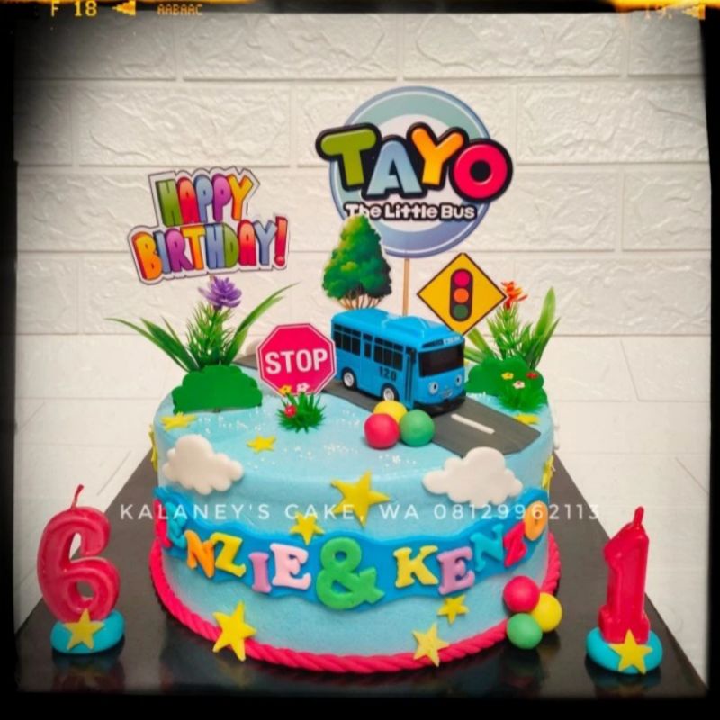 Jual Topper Tayo,Mainan Tayo,Hiasan kue Tayo,1set isi 5pcs | Shopee ...