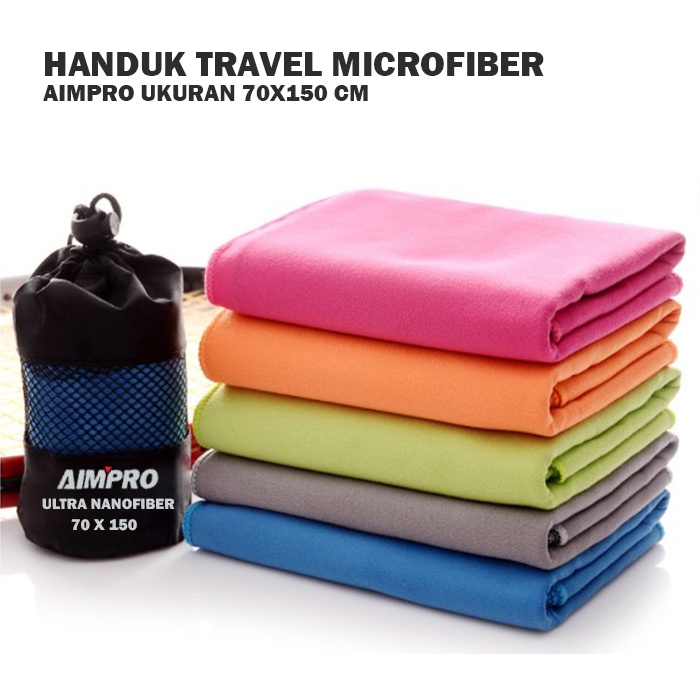 Jual Handuk Microfiber Handuk Travelling Ukuran Dewasa Besar | Shopee ...