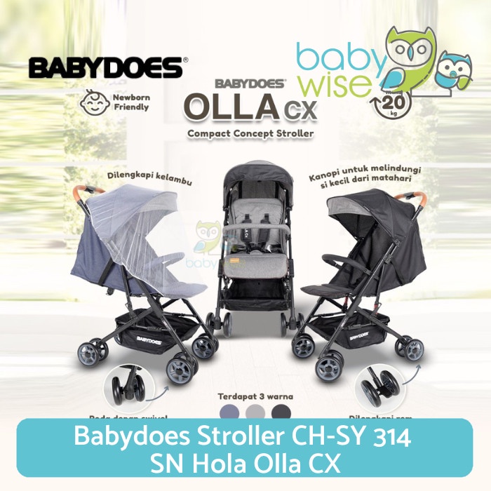 Jual Babydoes Stroller CH-SY 314 SN Hola Olla CX | Shopee Indonesia