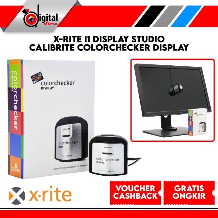 Jual X-RITE I1 DISPLAY STUDIO - XRITE / CALIBRITE COLORCHECKER DISPLAY ...