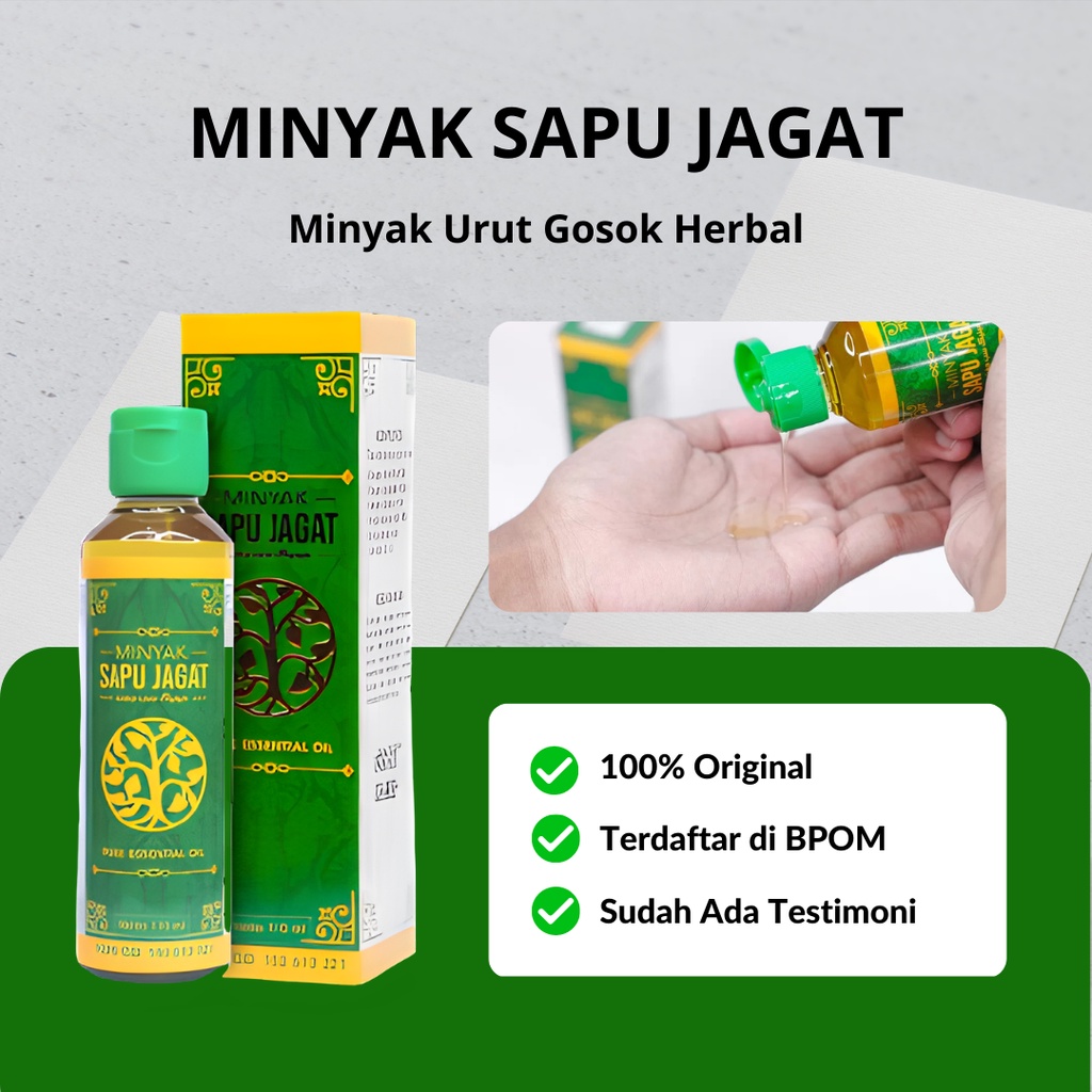 Jual Minyak Sapu Jagat Minyak Urut Balur Gosok Hangat Tidak Panas Atasi ...