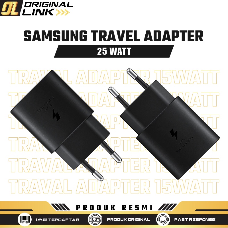 Jual Charger Samsung Fast Charging 25 Watt 25w Usb Type C Kepala Casan