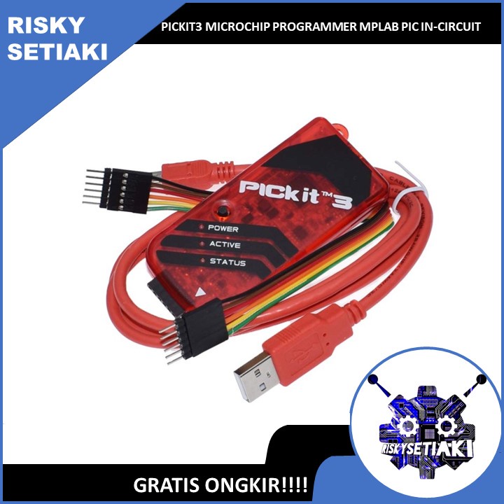 Jual PICKIT3 MICROCHIP PROGRAMMER MPLAB PIC IN-CIRCUIT DEBUGGER | Shopee Indonesia