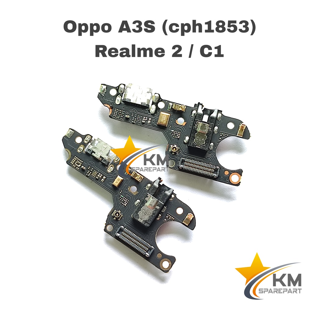 Jual Konektor Charger Oppo A3S CPH1853 Realme 2 C1 Pcb Board Usb Papan ...