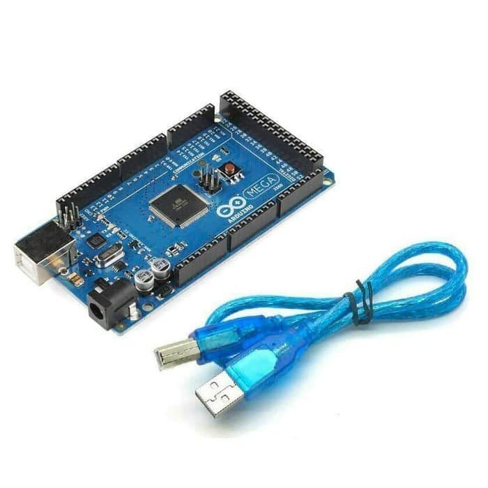 Jual Arduino MEGA 2560 R3 Compatible ATMEGA16u2 16u2 with Kabel Data ...