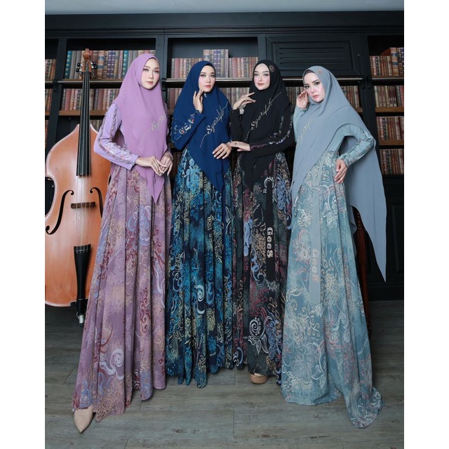 Jual gamis dresscode DC fashion show gallery syarifah | Shopee Indonesia