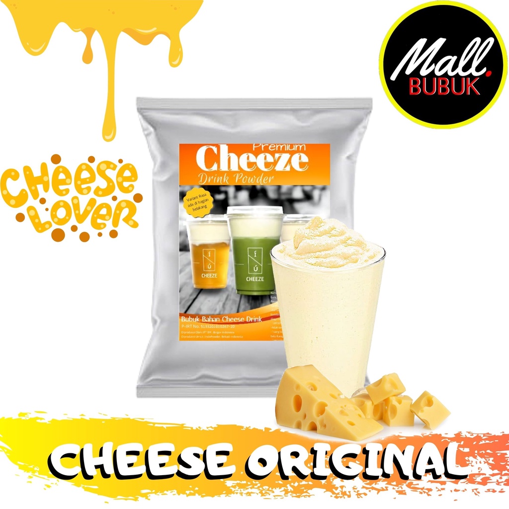 Jual Bubuk Minuman CHEESE ORIGINAL 1Kg Untuk Minuman Kekinian | Shopee ...
