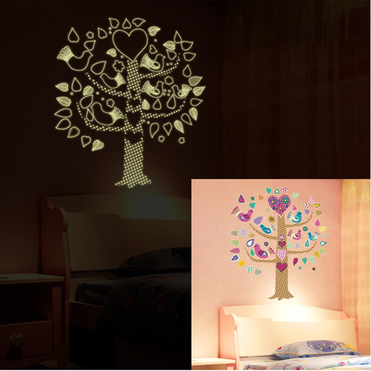 Jual ADEK Wall sticker | Stiker Dinding 60X90 POHON GLOW IN THE DARK ...