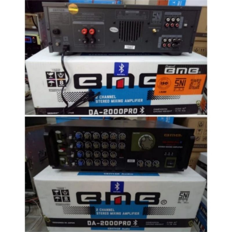 Jual AMPLIFIER BMB DA 2000PRO BT ORIGINAL AMPLIFIER BMB RESMI | Shopee ...
