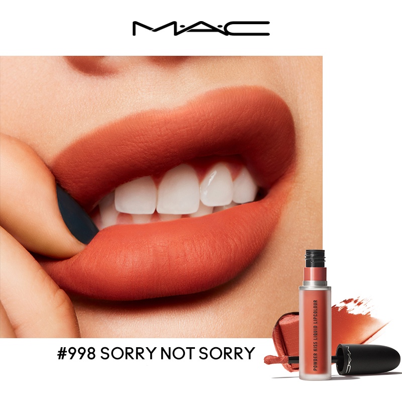 Jual 【Garansi 100% Ori】MAC POWDER KISS MATTE LIQUID LIPSTICK FULL SIZE ...