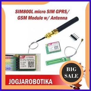 Jual tools n parts SIM800L micro SIM GPRS GSM Module with Antenna ...