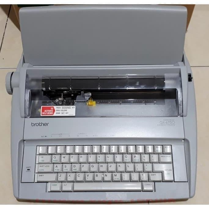 Jual Mesin Ketik Listrik BROTHER GX6750 - Electronic Typewriter ...