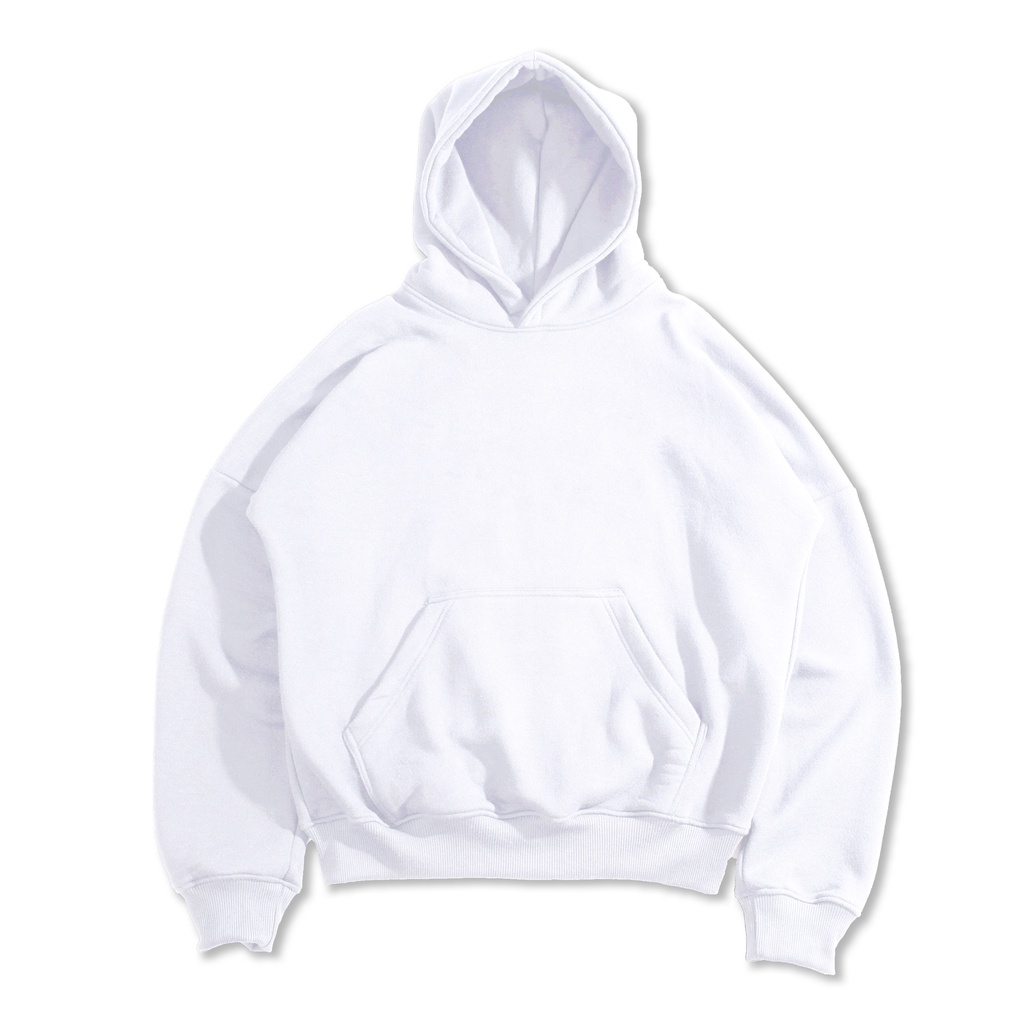 Jual Oversized Boxy Hoodie White | Shopee Indonesia