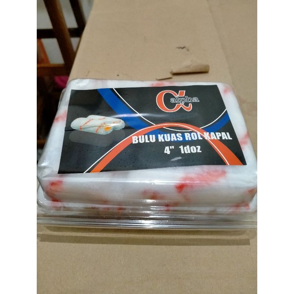Jual bulu rol kapal 1box isi 12pcs isi roll kecil rrt Refill kuas rol ...