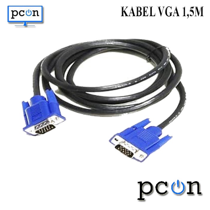 Jual KABEL VGA TO VGA PERPANJANG 1,5M/3M/5M/10M/15M | Shopee Indonesia