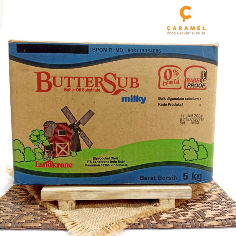 Jual Butter Sub Milky 5kg-Butter Sub-Butter Oil-Butter Sub Milky ...
