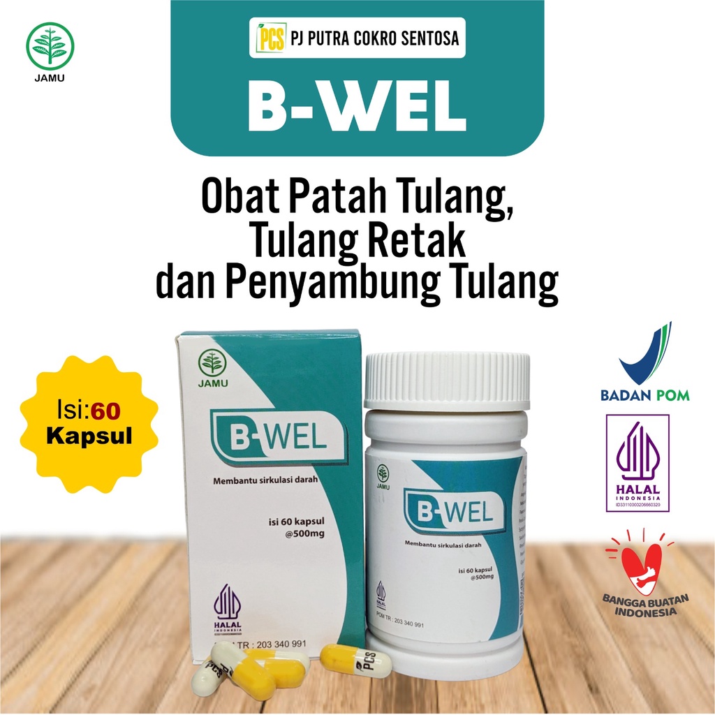 Jual B-WEL BWEL Obat patah tulang,tulang retak,penyambung tulang ...