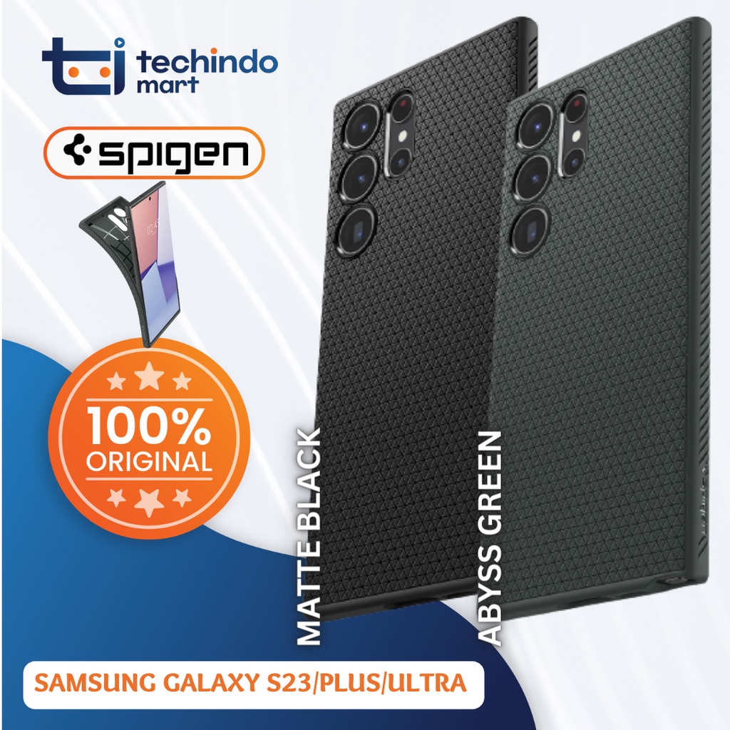 Jual Case Samsung Galaxy S23 Ultra Plus Spigen Liquid Air Soft Cover Casing | Shopee Indonesia
