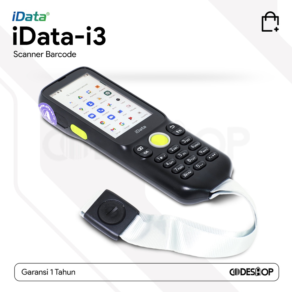 Jual Barcode Scanner Mobile iData i3 PDT PDA Andorid Scan 2D | Shopee Indonesia