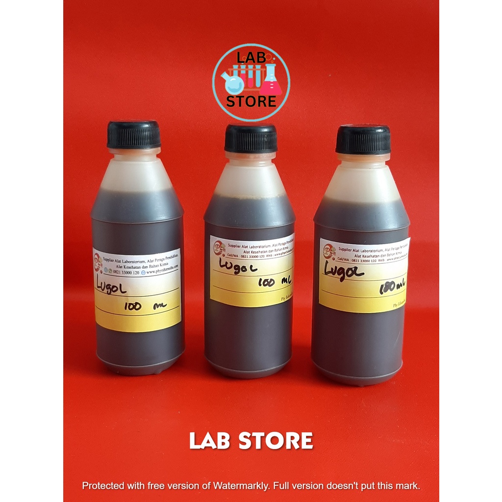 Jual Lugol 100ml / Larutan Lugol / Lugol Solution 100ml | Shopee Indonesia