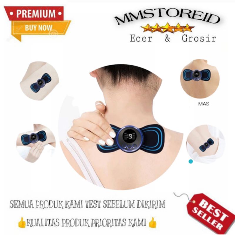 Jual MM - New EMS002 Alat pijat terapi leher punggung perut paha bahu ...