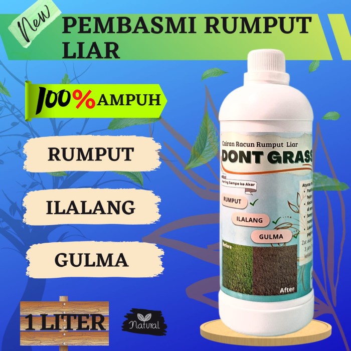 Jual CAIRAN PEMBASMI RUMPUT LIAR ILALANG GULMA TINGGAL SEMPROT - 1 ...