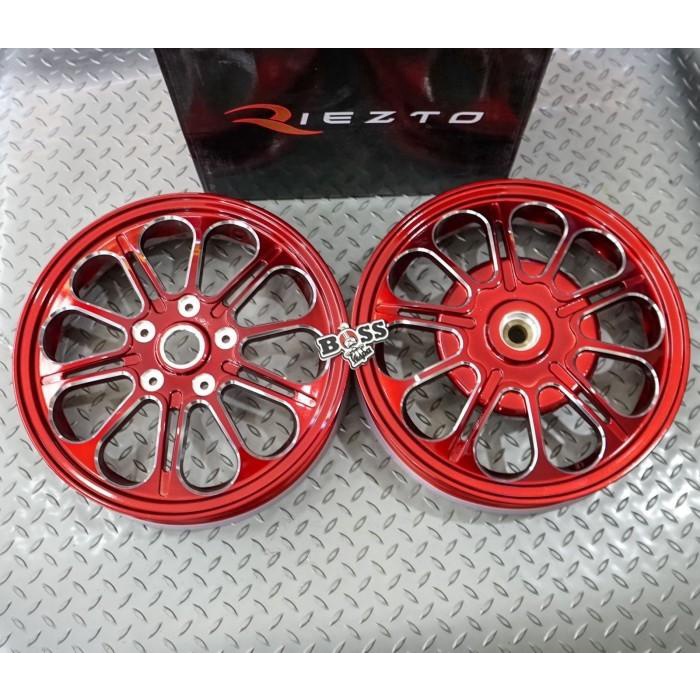 Jual Velg Riezto Model Marus W133 Red Front & Rear Vespa Sprint Prima ...