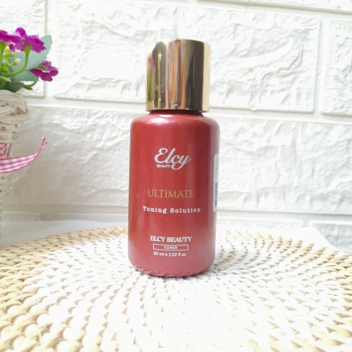 Jual BPOM TONER ELCY ULTIMATE / Ecer toner LC Beauty Luxury SAKURA ...
