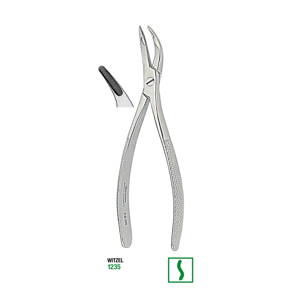 Jual promo TANG CABUT ROOT SPLINTER FORCEPS upper roots witzel original ...