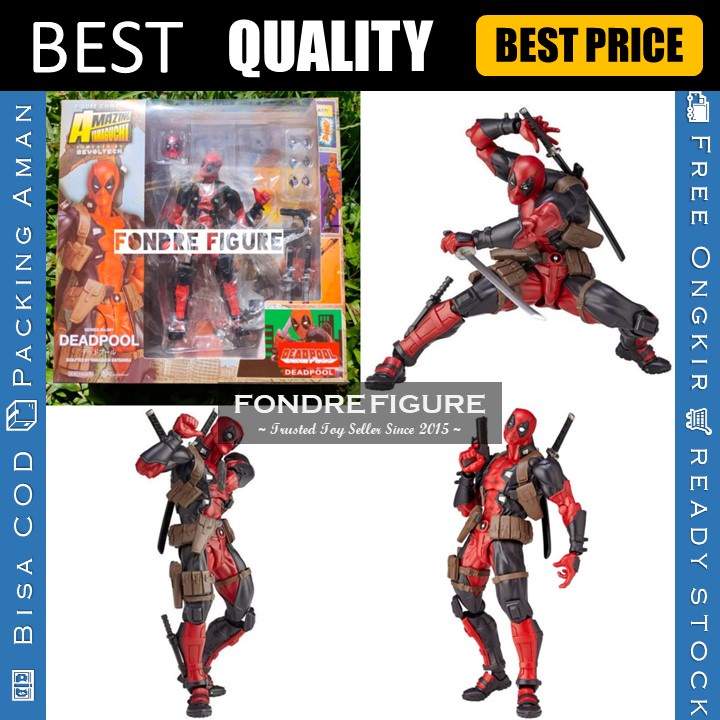 Jual REVOLTECH DEADPOOL DEAD POOL KAIYODO AMAZING YAMAGUCHI NO 001 ...