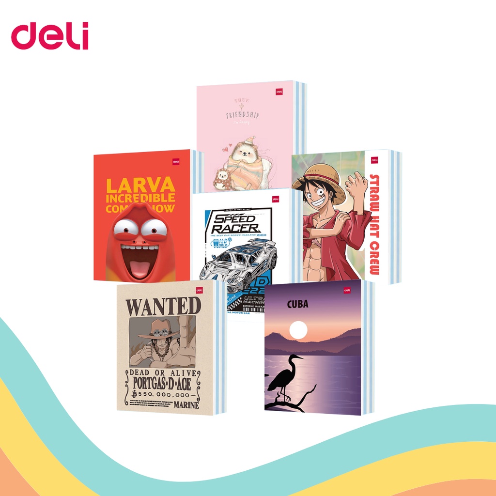Jual BUKU TULIS BOXY DELI 42 (1 PACK) | Shopee Indonesia