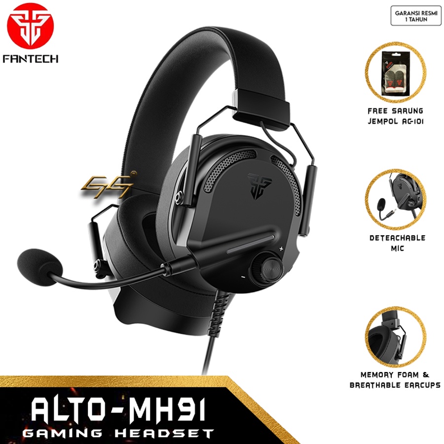 Jual Hedset Gaming Fantech ALTO MH91 Multiplatform Mobile Gaming ...