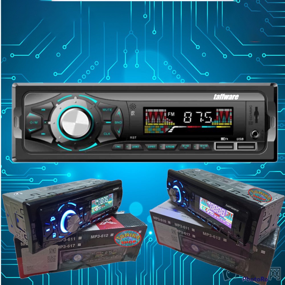 Jual Tape Mobil tip Audio tipe head unit single din MP3 Player ...