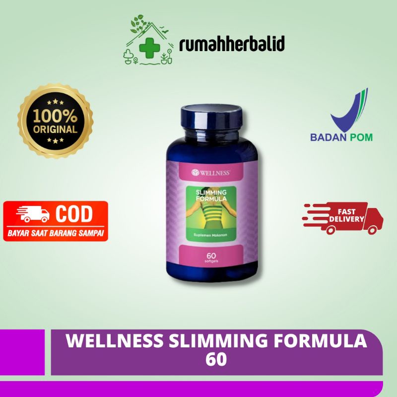 Jual Wellnes Slimming Formula 60 capsul | Shopee Indonesia