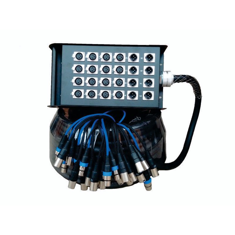 Jual Snake Kabel LAD 24 Channel 16 Input 8 Output Panjang 30 Meter ...