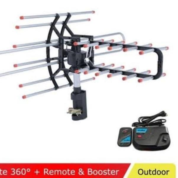 Jual Antena Intra 555 Antena TV Remote Digital Outdoor Indoor | Shopee ...