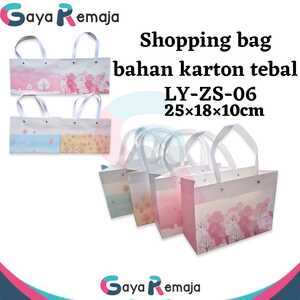 Jual Shopping bag karton tebal | Paper bag | Goodie bag | tas kado ...