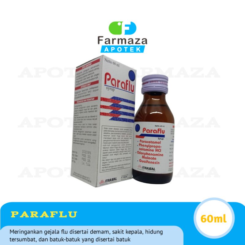 Jual PARAFLU SIRUP 60ML | Shopee Indonesia