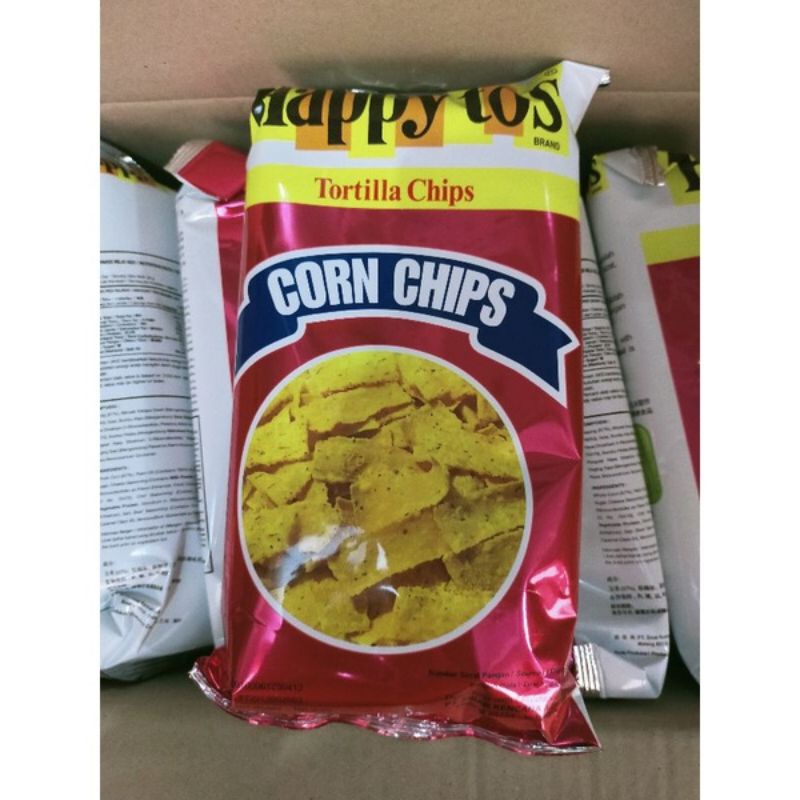 Jual happy tos tortilla chips merah 160gr | Shopee Indonesia