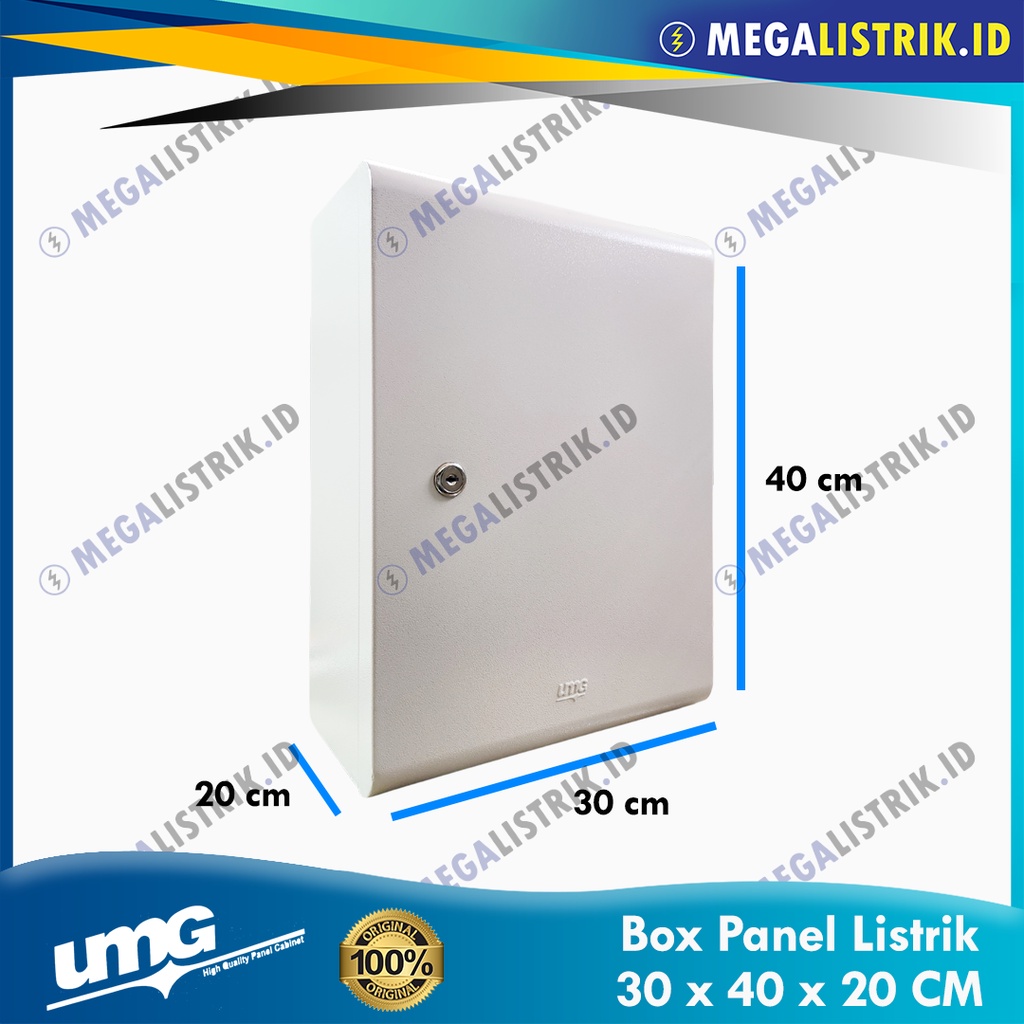 Jual UMG BOX PANEL 30 X 40 X 20 / PANEL KABINET LISTRIK 30X40X20 KOTAK ...