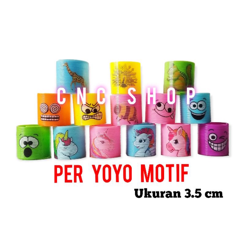 Jual Mainan Per Yoyo Slinky / Per Pegas LOL Emoji Unicorn Magic Spring ...