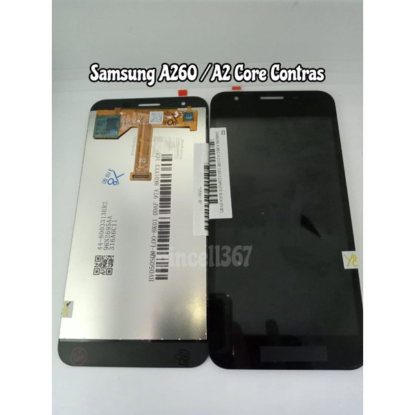 Jual LCD TOUCHSCREEN SAMSUNG A260 / A2 CORE CONTRAS COMPLETE BLACK | Shopee Indonesia