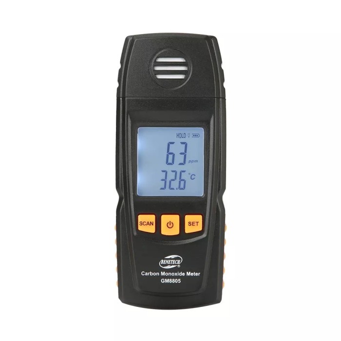 Jual Sensor Benetech Gm8805 Karbon Monoksida Meter Carbon Monoxide Amonia Detector | Shopee ...