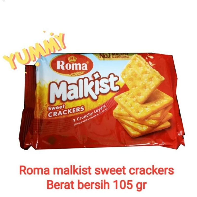 Jual roma malkist crackers pack | malkis gula | Shopee Indonesia